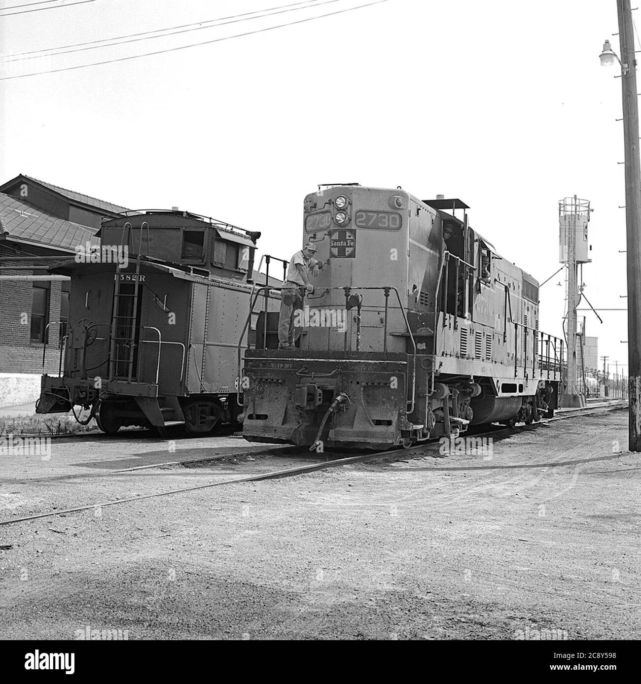 1940s santa fe locomotive hi-res stock photography and images - Alamy