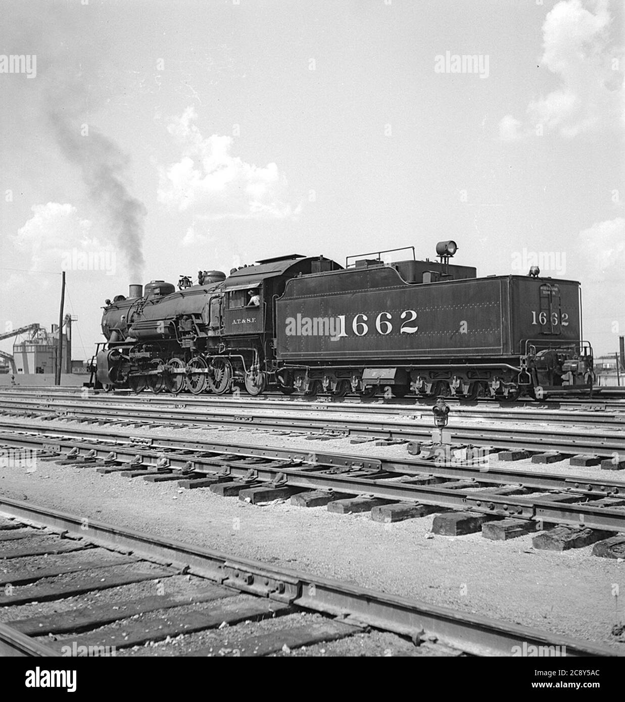 1940s santa fe locomotive hi-res stock photography and images - Alamy
