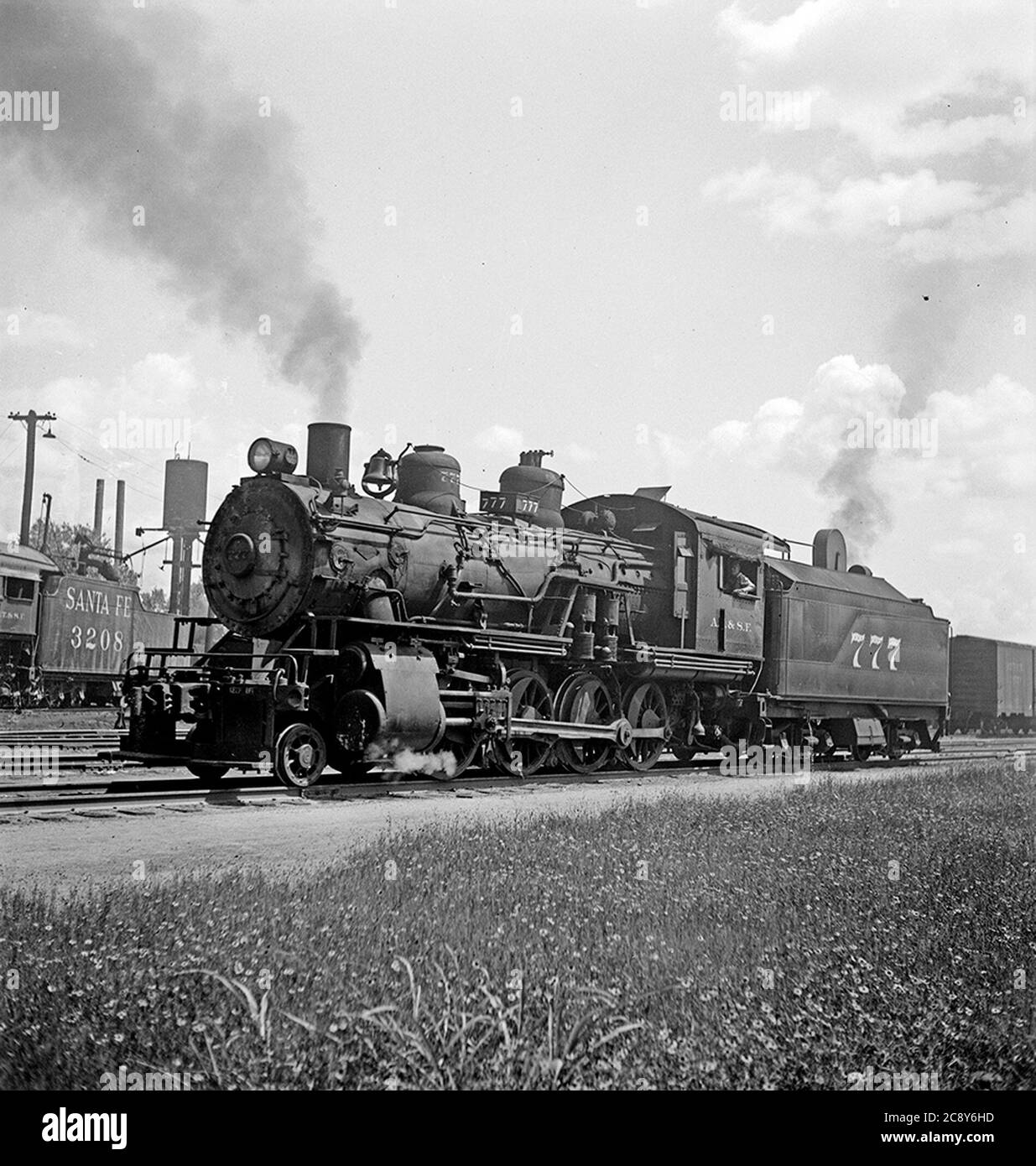 1940s santa fe locomotive hi-res stock photography and images - Alamy