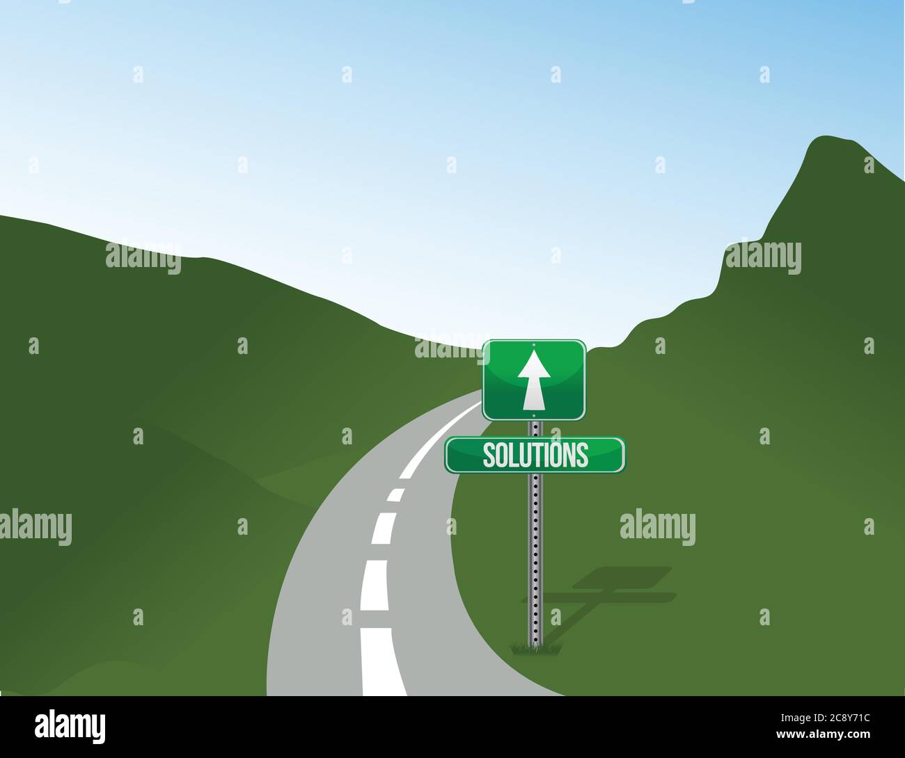 Escape landscape Stock Vector Images - Alamy