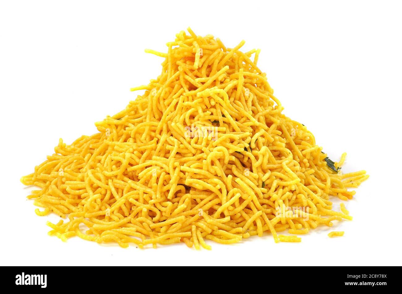 Indian Snack-Aloo sev Stock Photo - Alamy