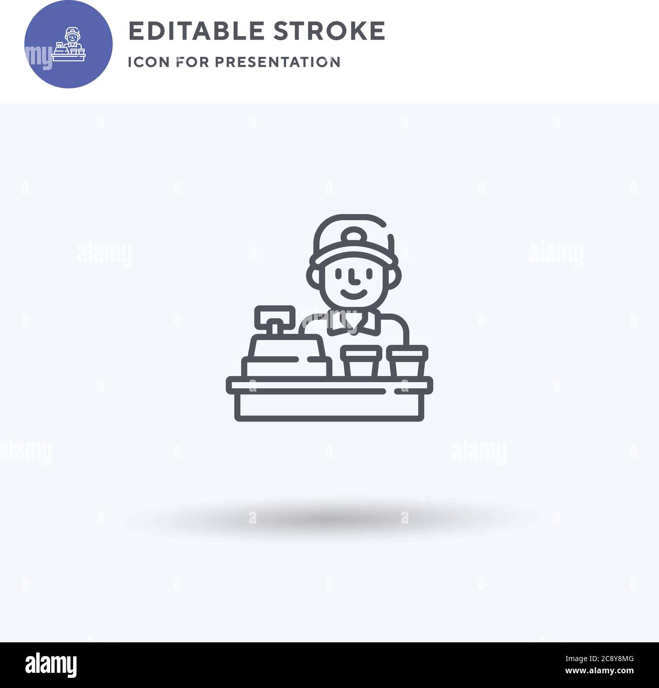 Counter icon vector, filled flat sign, solid pictogram isolated on ...