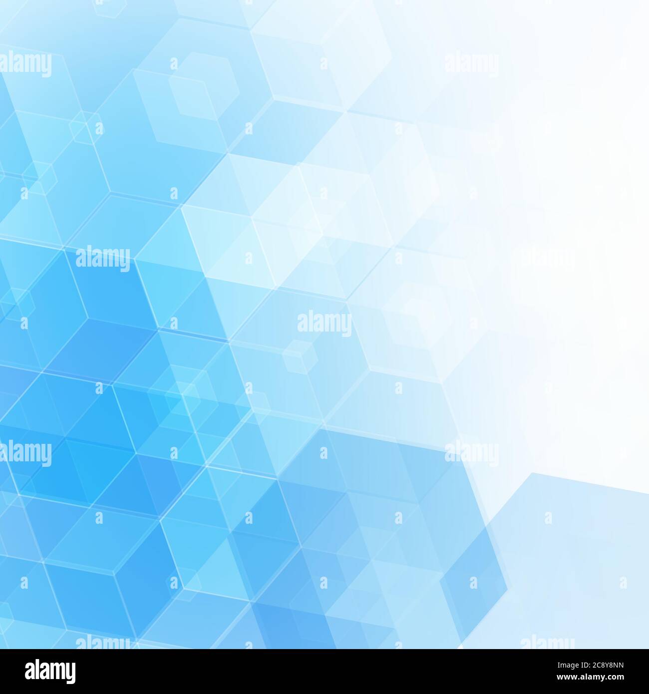 Geometric shapes in blue hi-res stock photography and images - Alamy