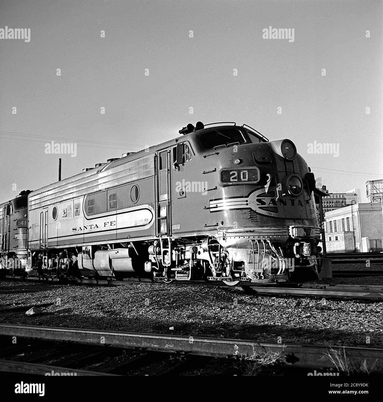 1940s santa fe locomotive hi-res stock photography and images - Alamy