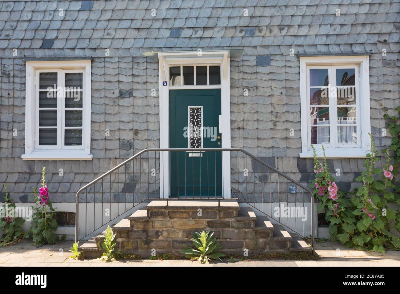 Characteristic house in Leichlingen, Rheinland Stock Photo - Alamy