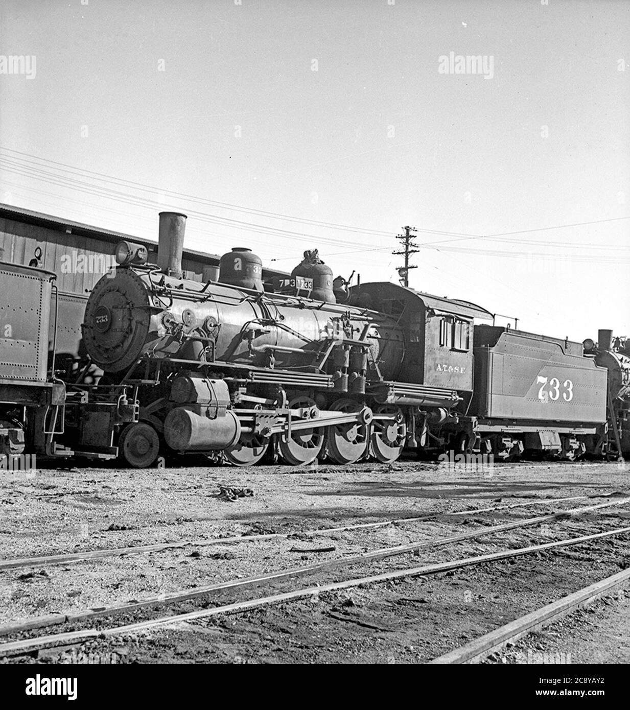 1940s santa fe locomotive hi-res stock photography and images - Alamy