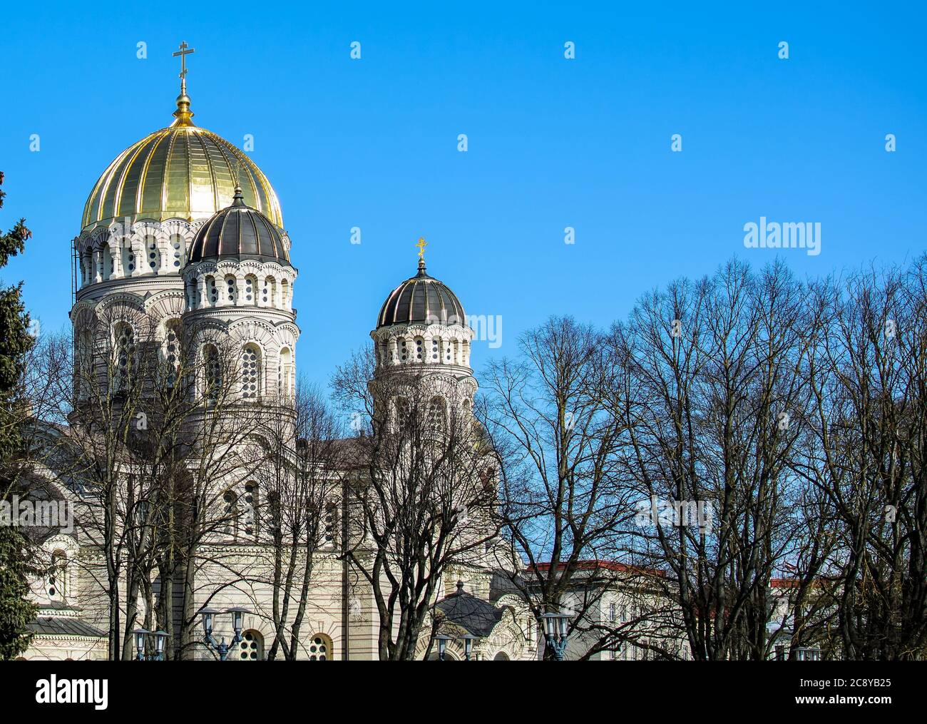 The Nativity of Christ Cathedral in a Neo-Byzantine style Stock Photo ...