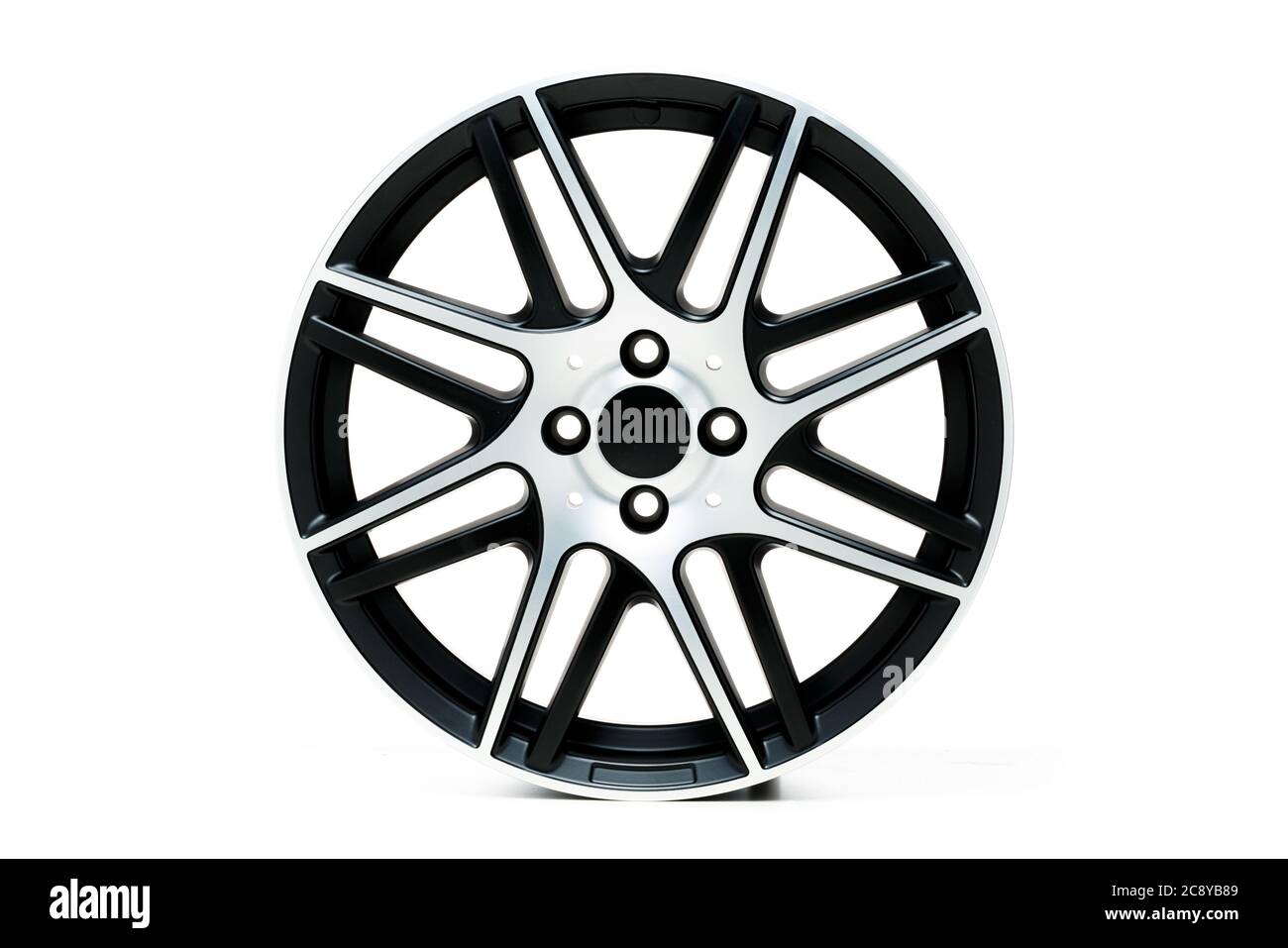 Metal wheel rims Cut Out Stock Images & Pictures - Alamy