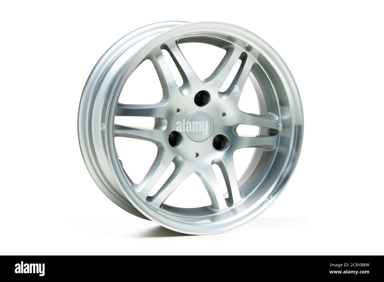 Metal wheel rims Cut Out Stock Images & Pictures - Alamy