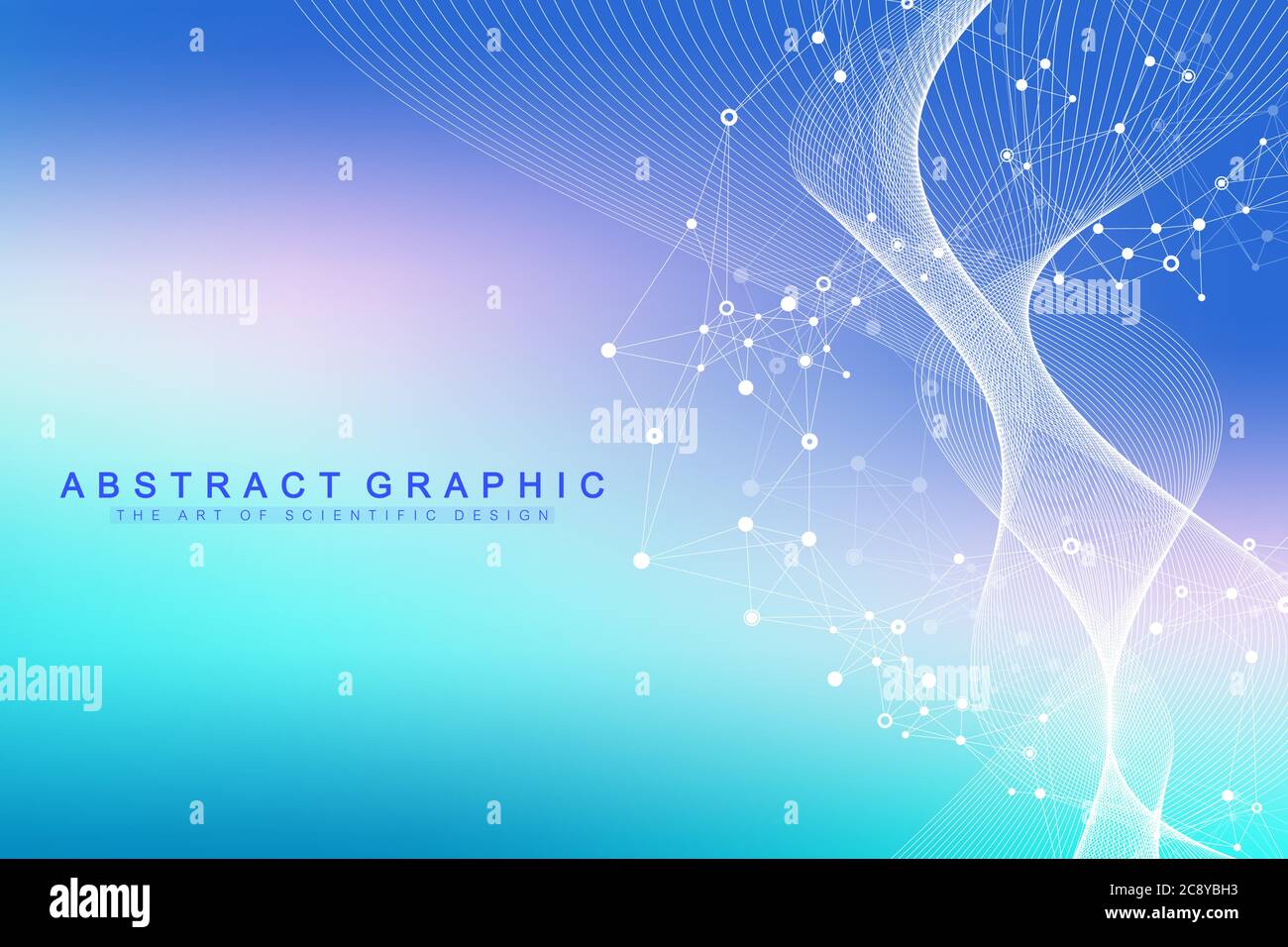 Scientific vector illustration genetic engineering and gene ...