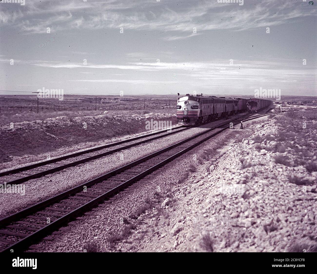Silver spike railroad hi-res stock photography and images - Alamy