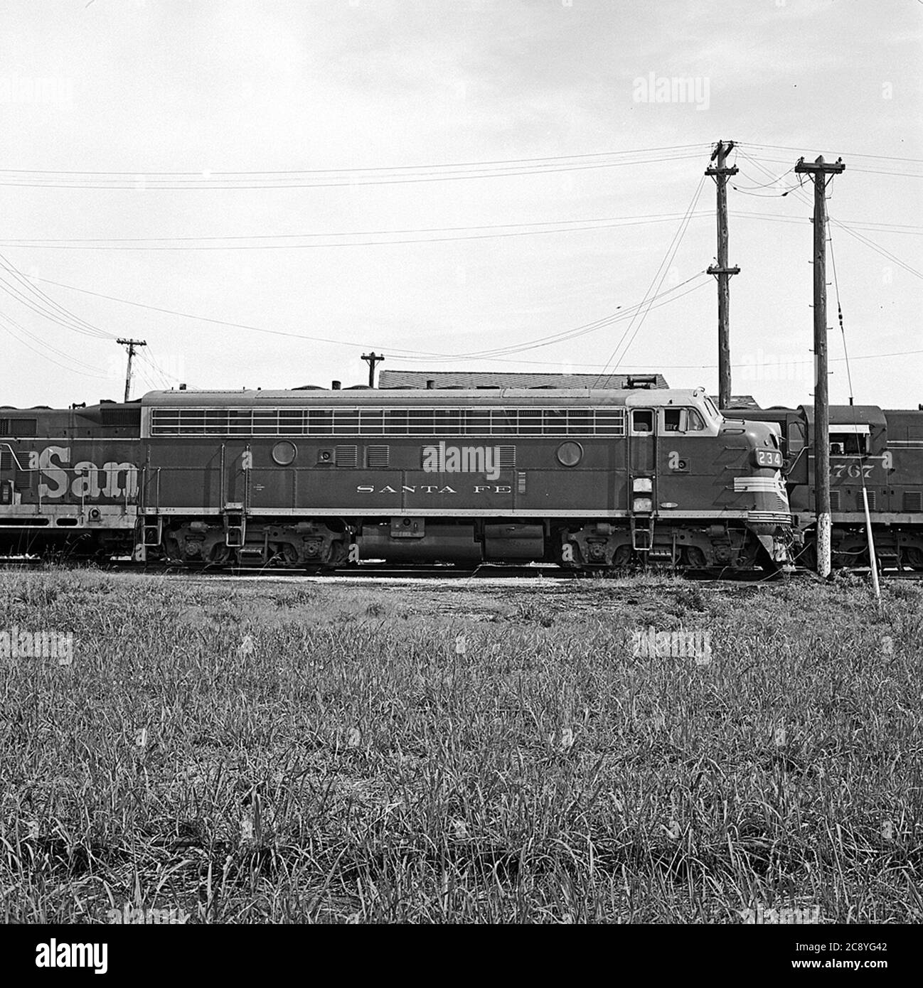 1940s santa fe locomotive hi-res stock photography and images - Alamy