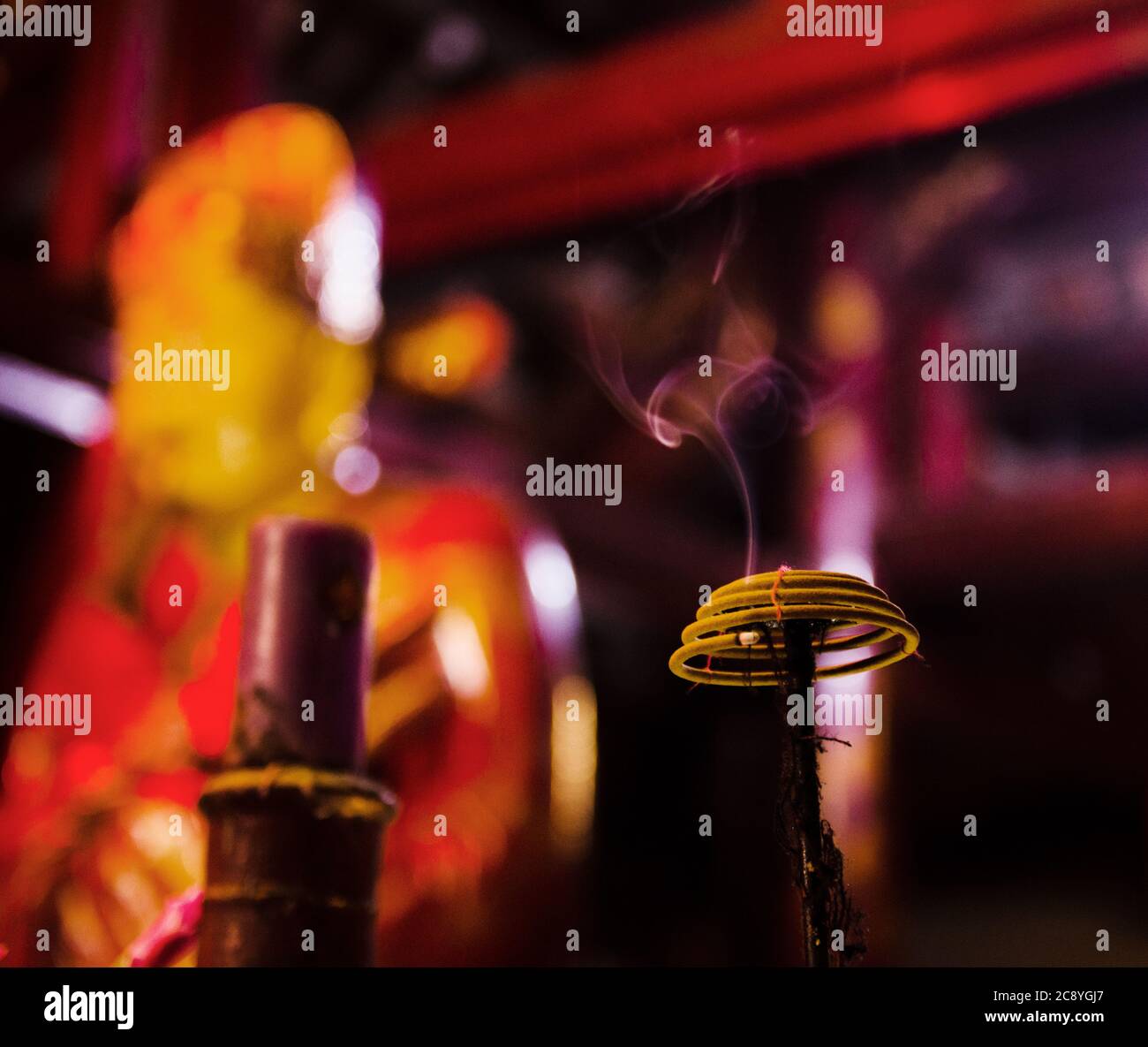 Incense burning hi-res stock photography and images - Alamy