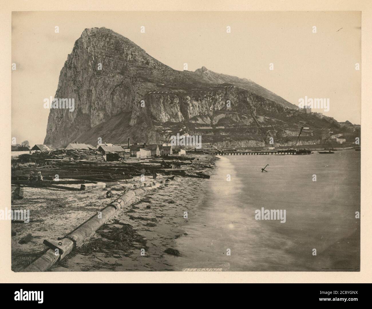 White background gibraltar hi-res stock photography and images - Alamy
