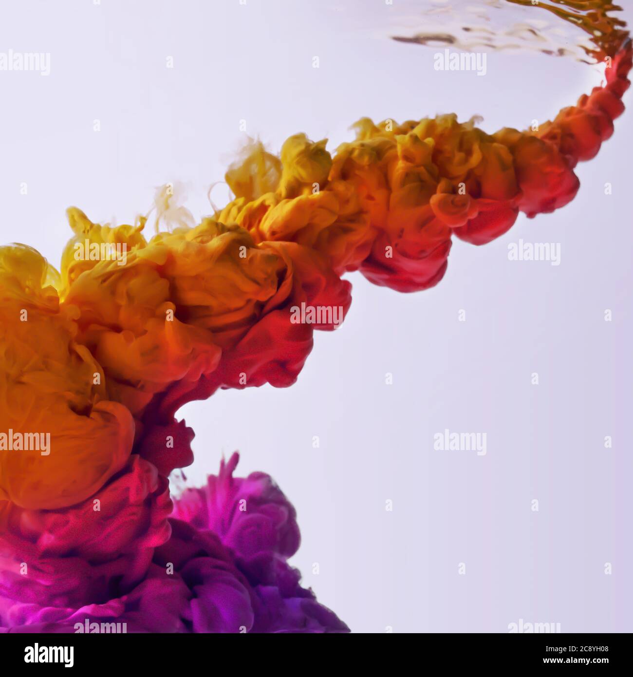 Colourful ink in water hi-res stock photography and images - Alamy