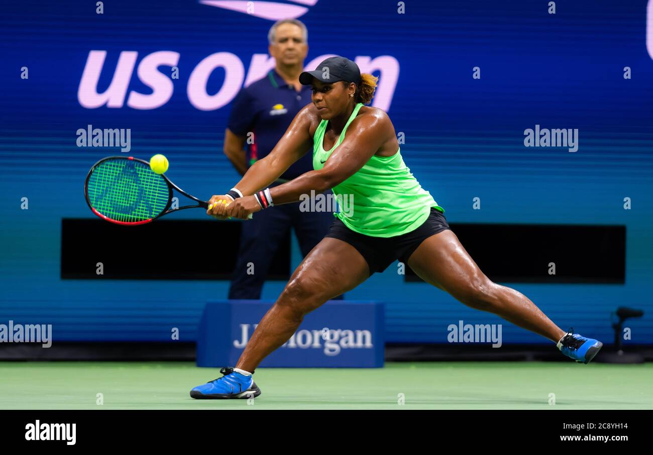 Taylor townsend in action hi-res stock photography and images - Alamy