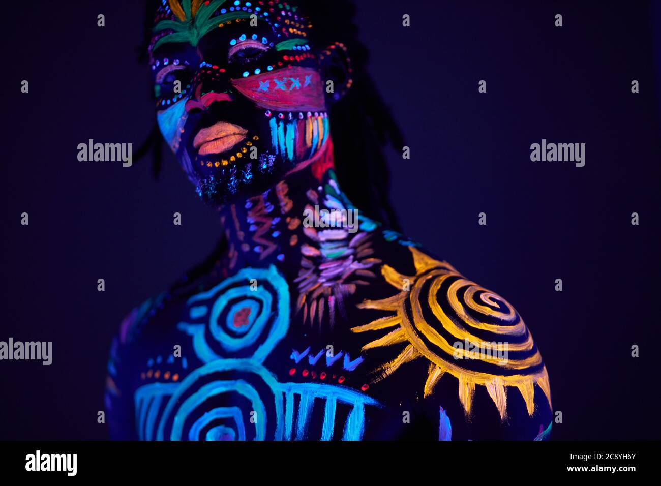 Male Tribal Makeup Designs