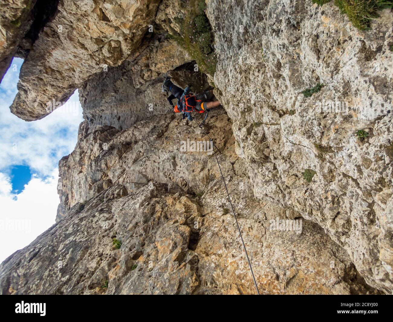 Climbing on the Rotwand and Masare via ferrata in the rose garden in ...