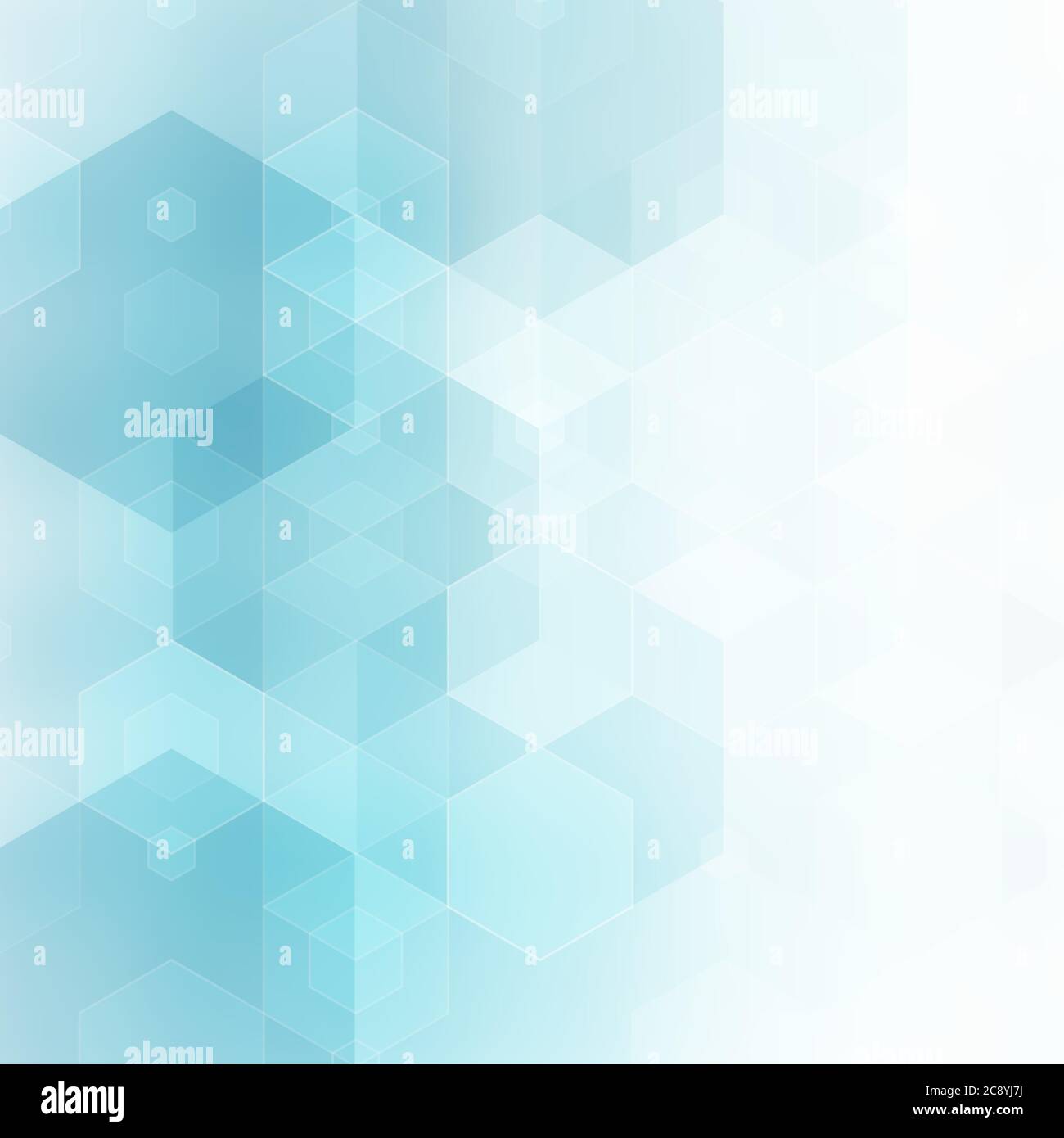 simple colorful background consisting of hexagons Stock Vector Image ...