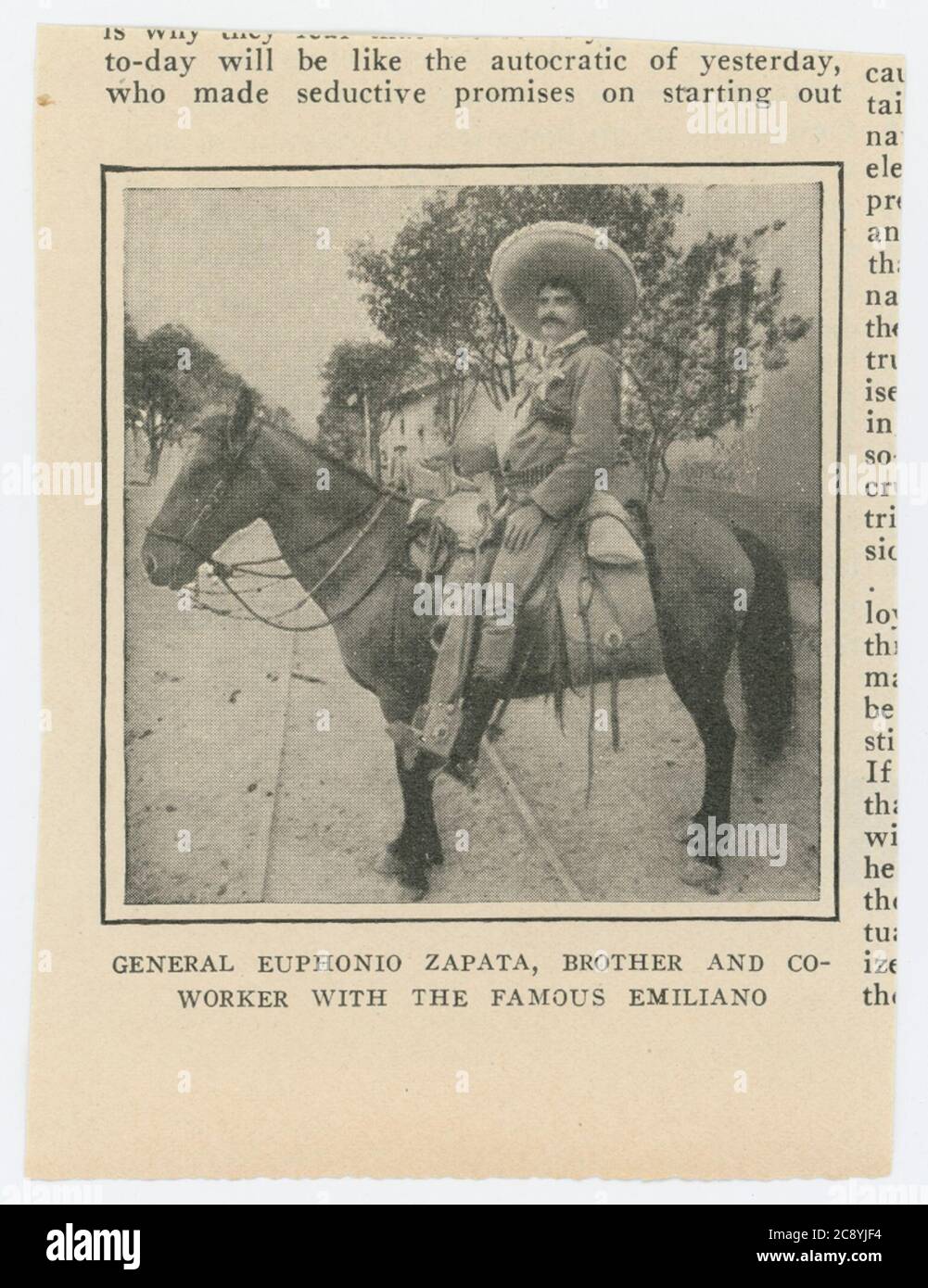 Emiliano zapata portrait hi-res stock photography and images - Alamy