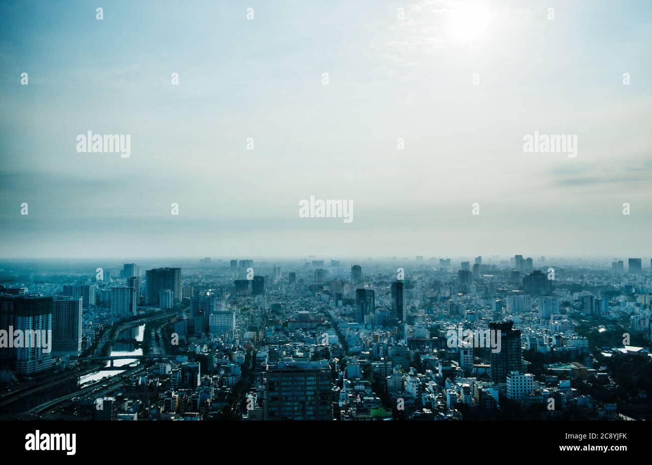 Ho Chi Min City Landscape, Vietnam, Southeast Asia Stock Photo - Alamy