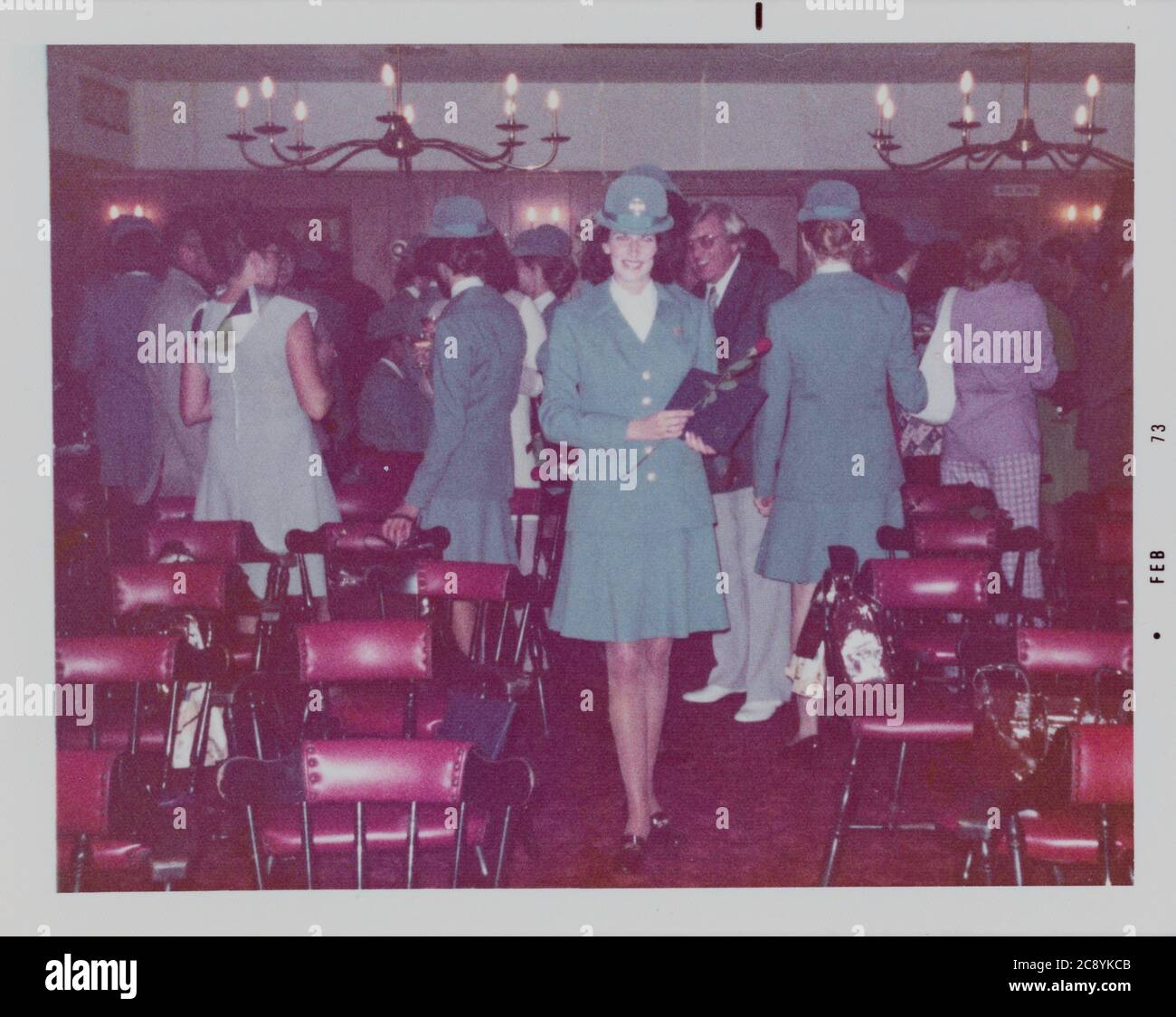 Pan American World Airways training center graduation, Miami, Florida ...