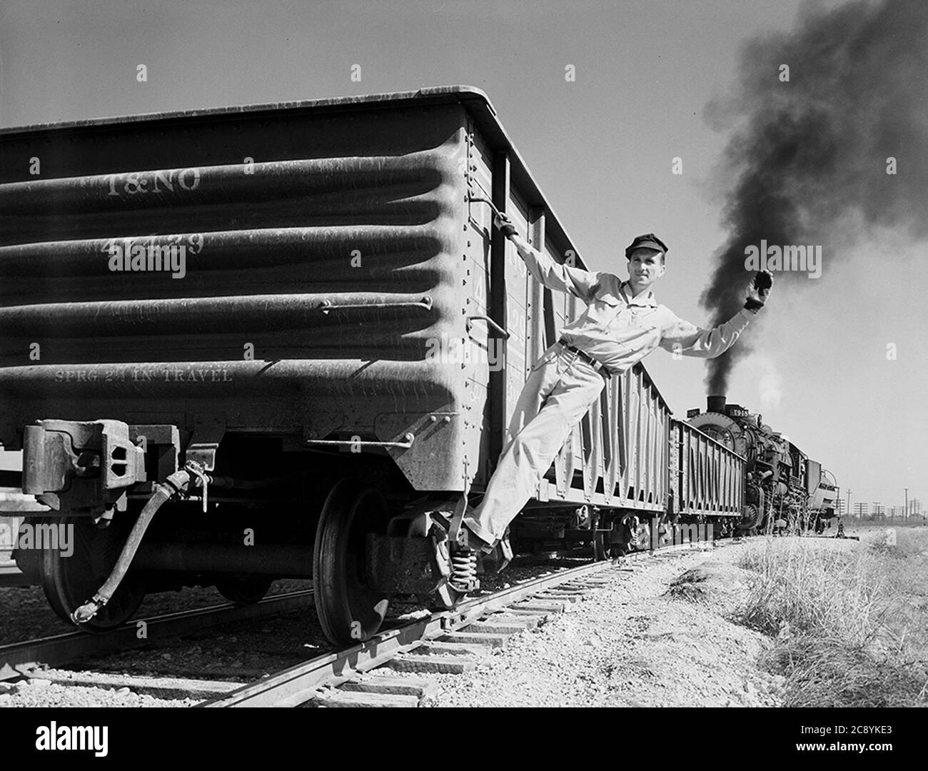 Brakeman railroad hi-res stock photography and images - Alamy