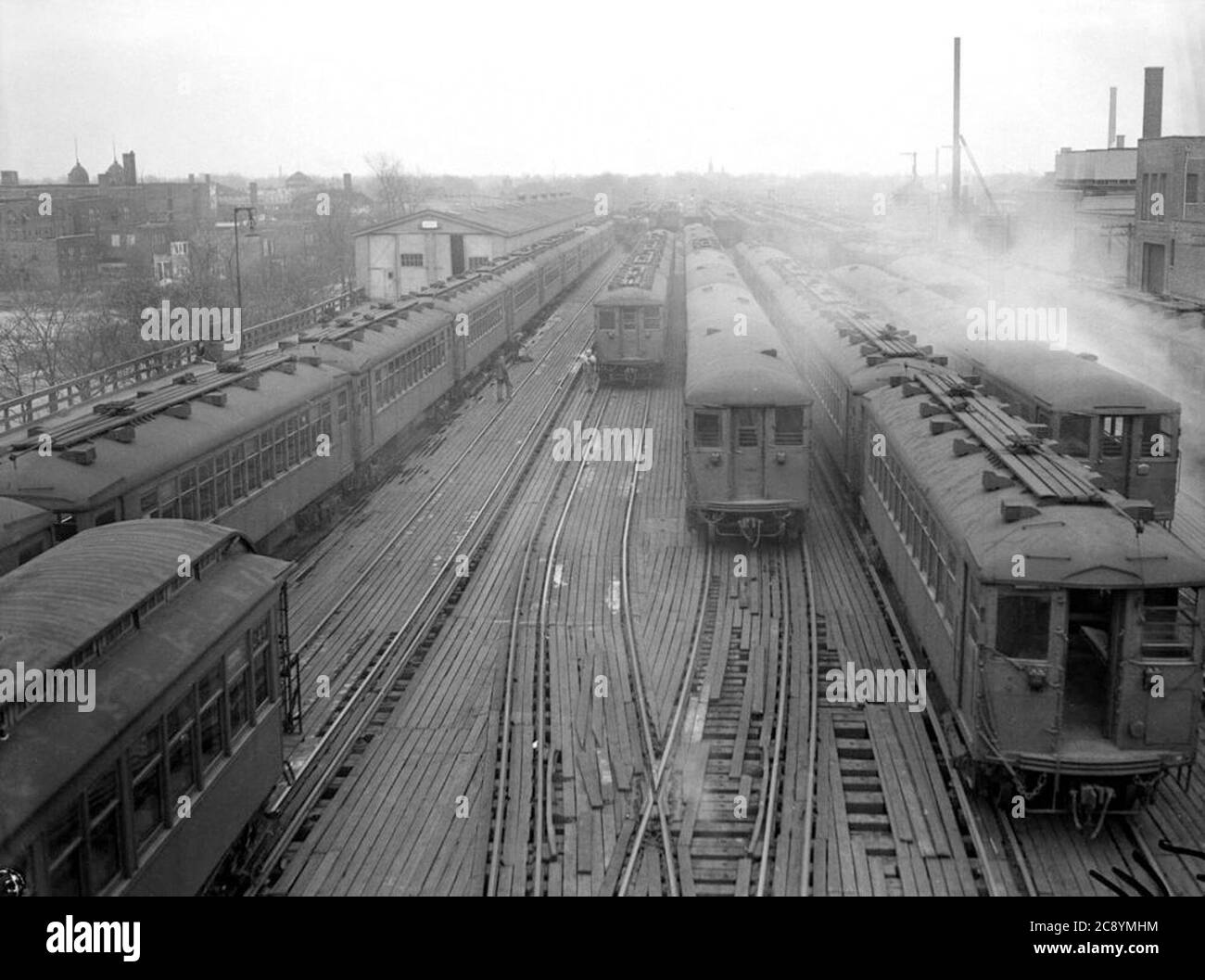 1900s train chicago hi-res stock photography and images - Alamy