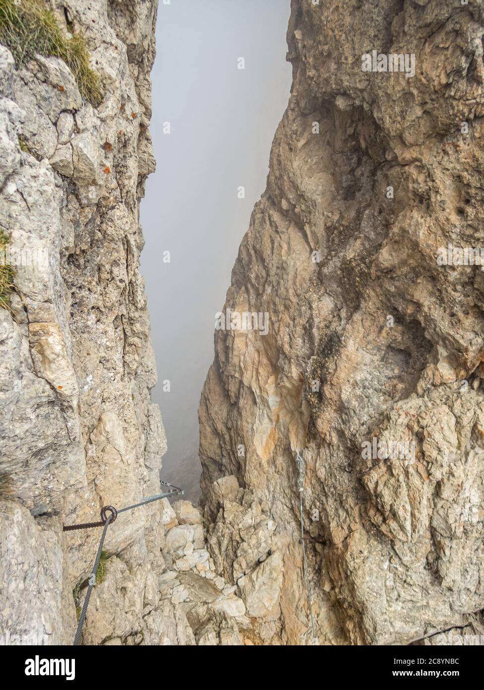 Climbing on the Rotwand and Masare via ferrata in the rose garden in ...