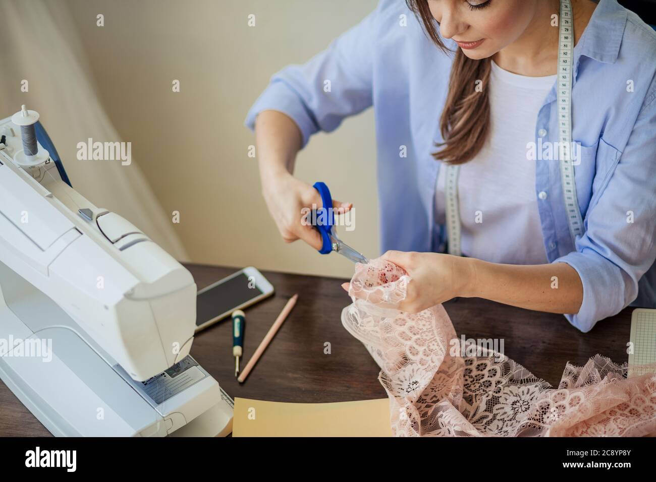 Tailor Seamstress High Resolution Stock Photography and Images - Alamy