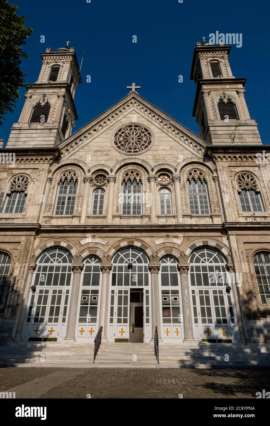 Istanbul, Turkey -14 June, 2019: The Hagia Triada (Holy Trinity ...