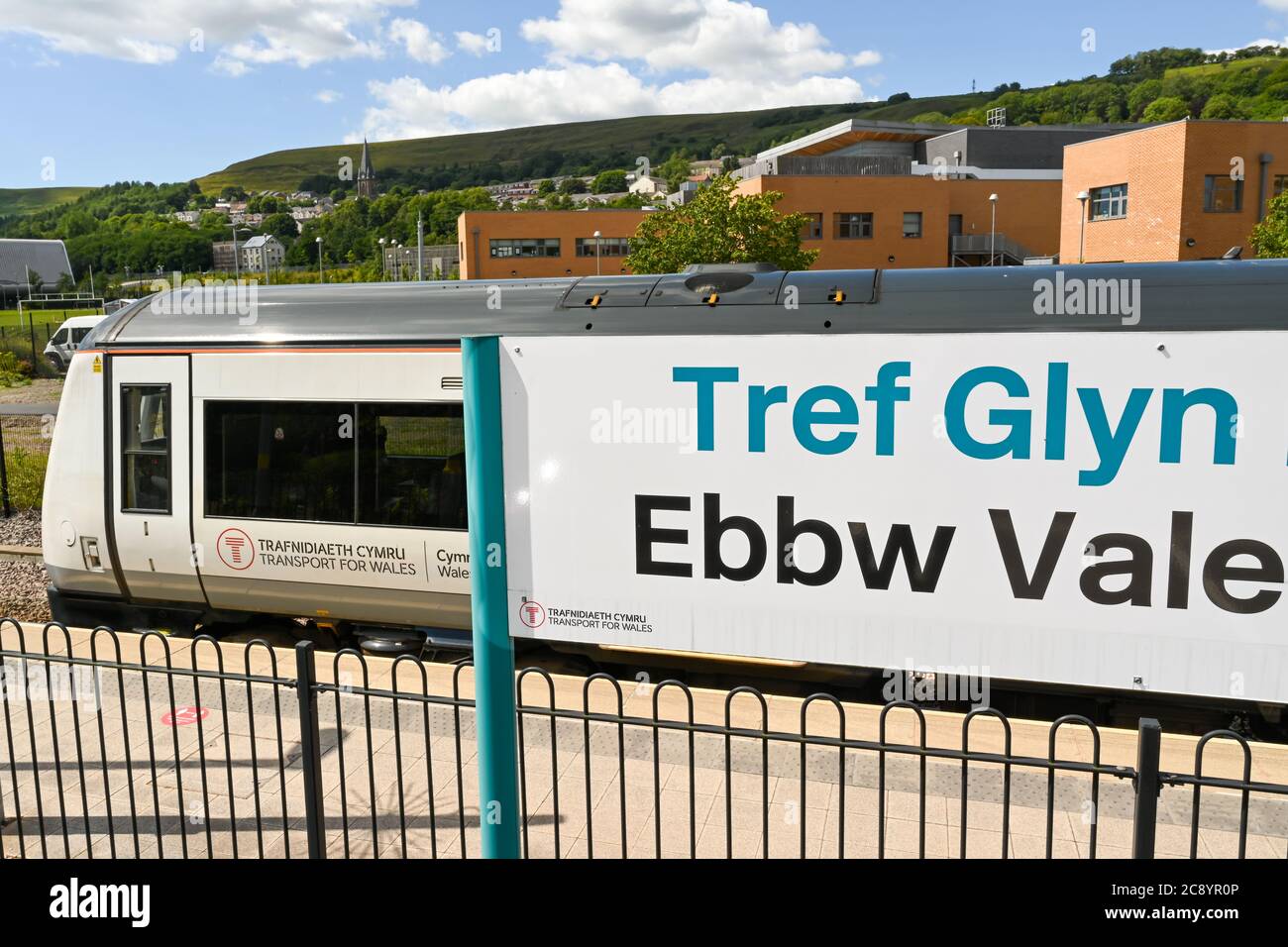 Railway station name board hi-res stock photography and images - Alamy