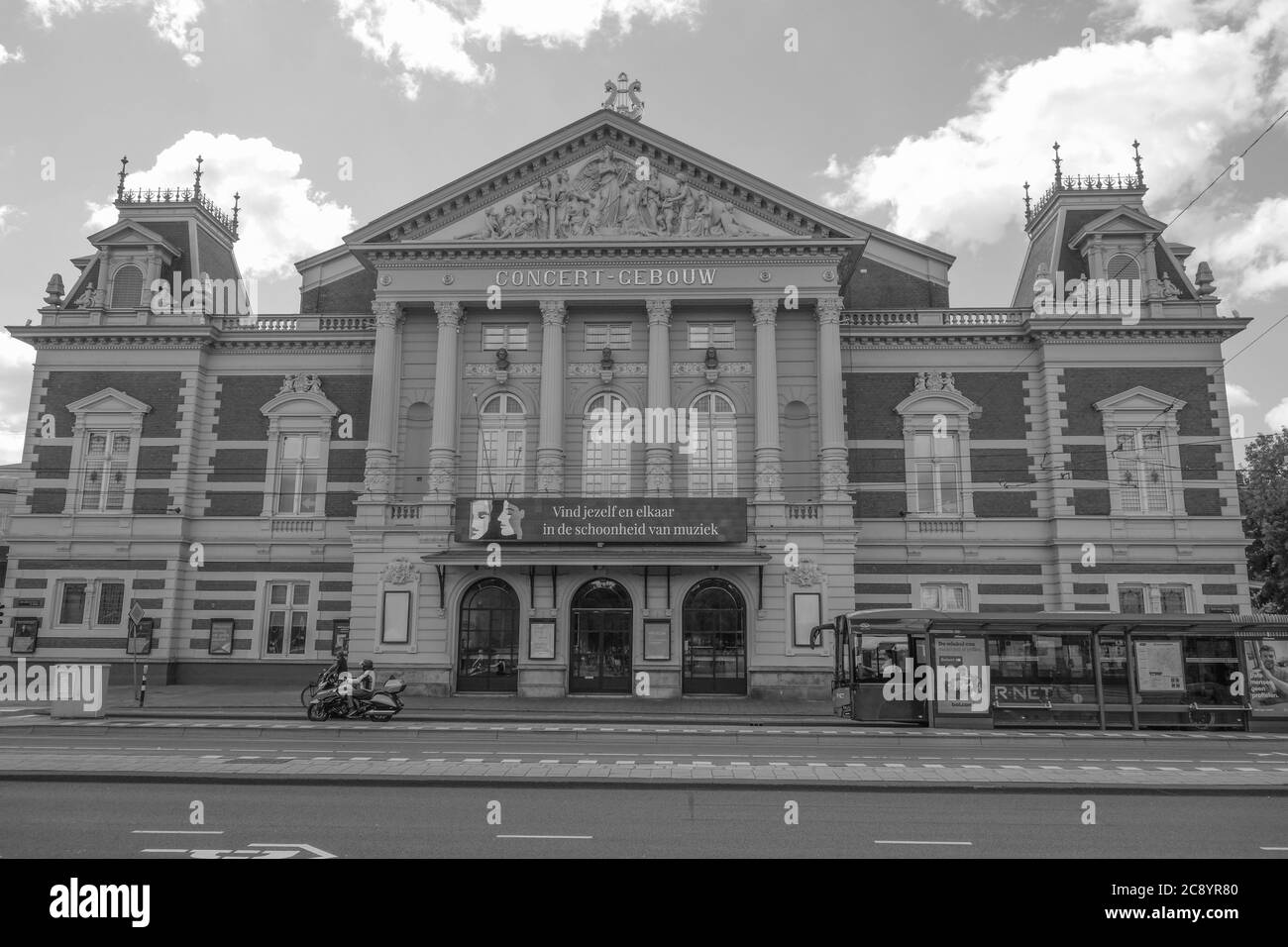 Dutch classic buildings Black and White Stock Photos & Images - Alamy