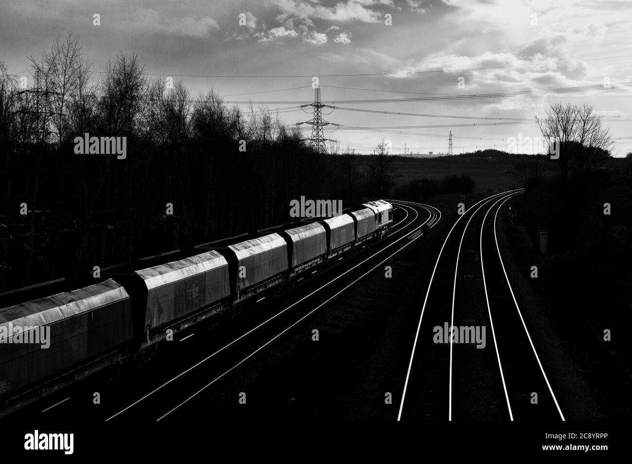 Diverging tracks hi-res stock photography and images - Alamy