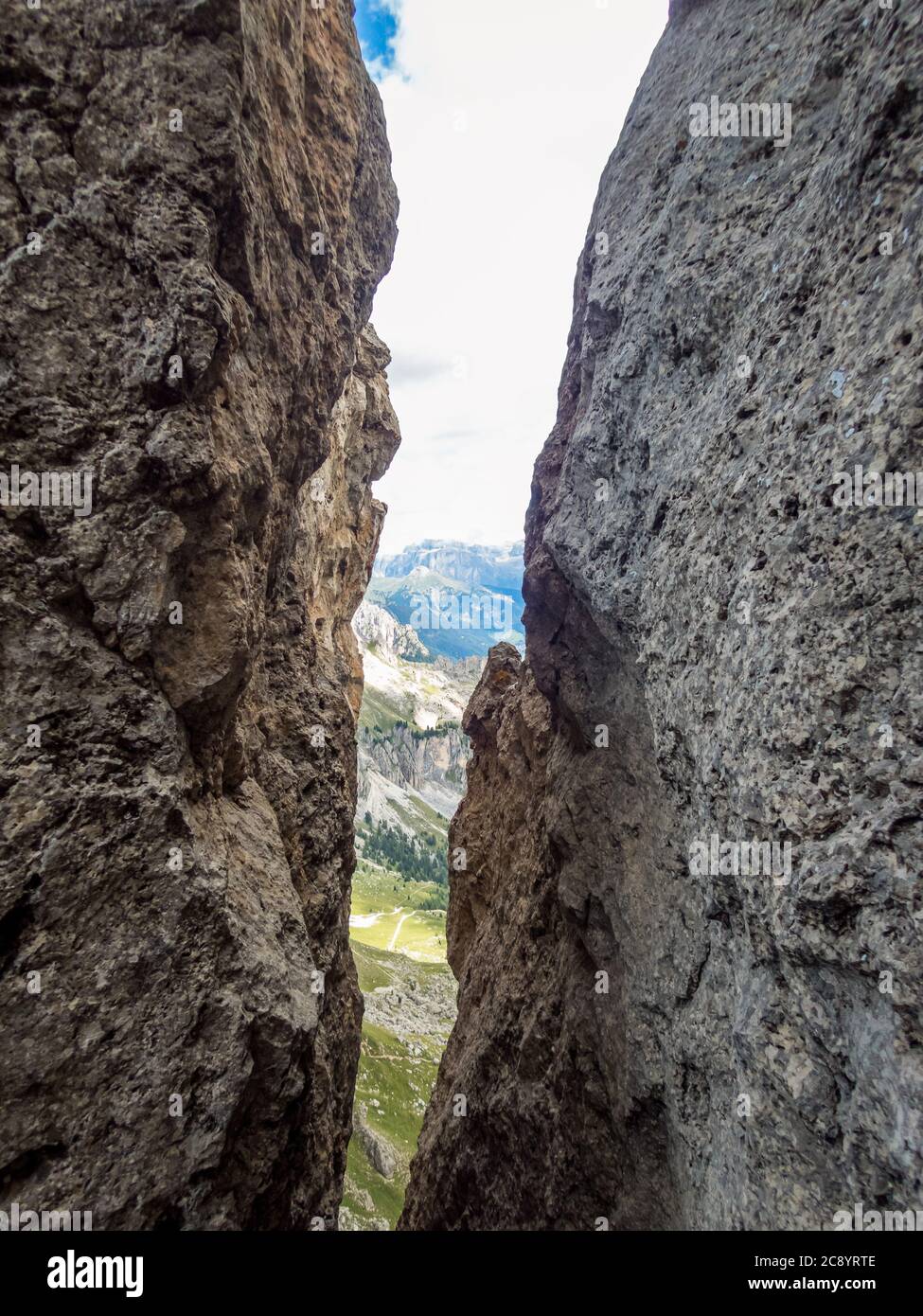 Climbing on the Rotwand and Masare via ferrata in the rose garden in ...