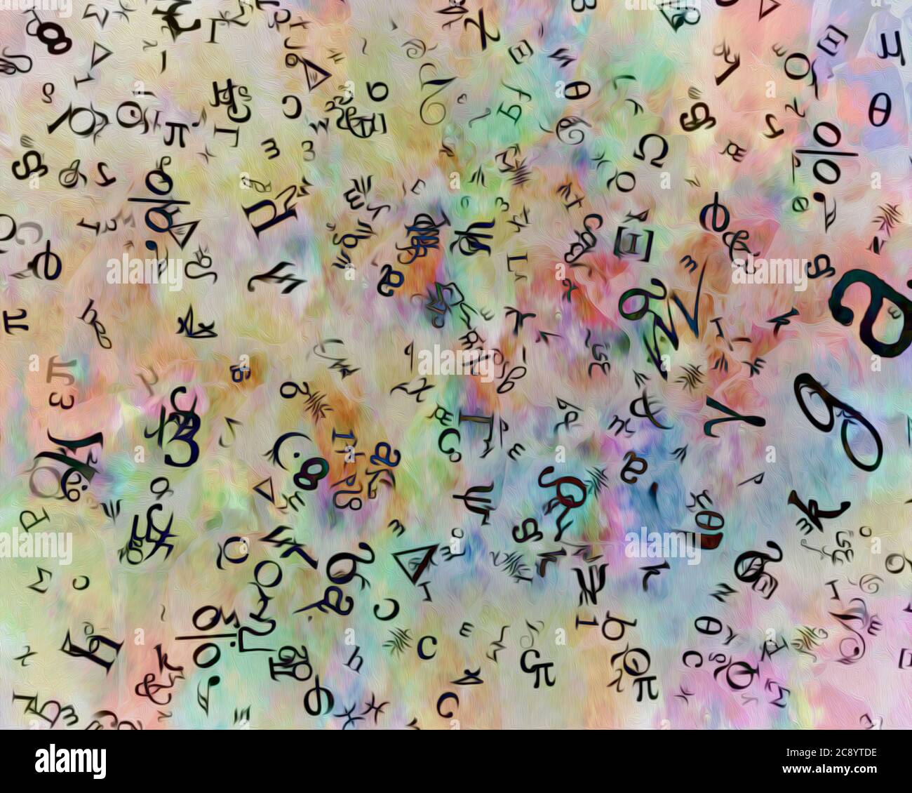 DIMENTIA CONCEPT: The Forgotten Alphabet Stock Photo - Alamy