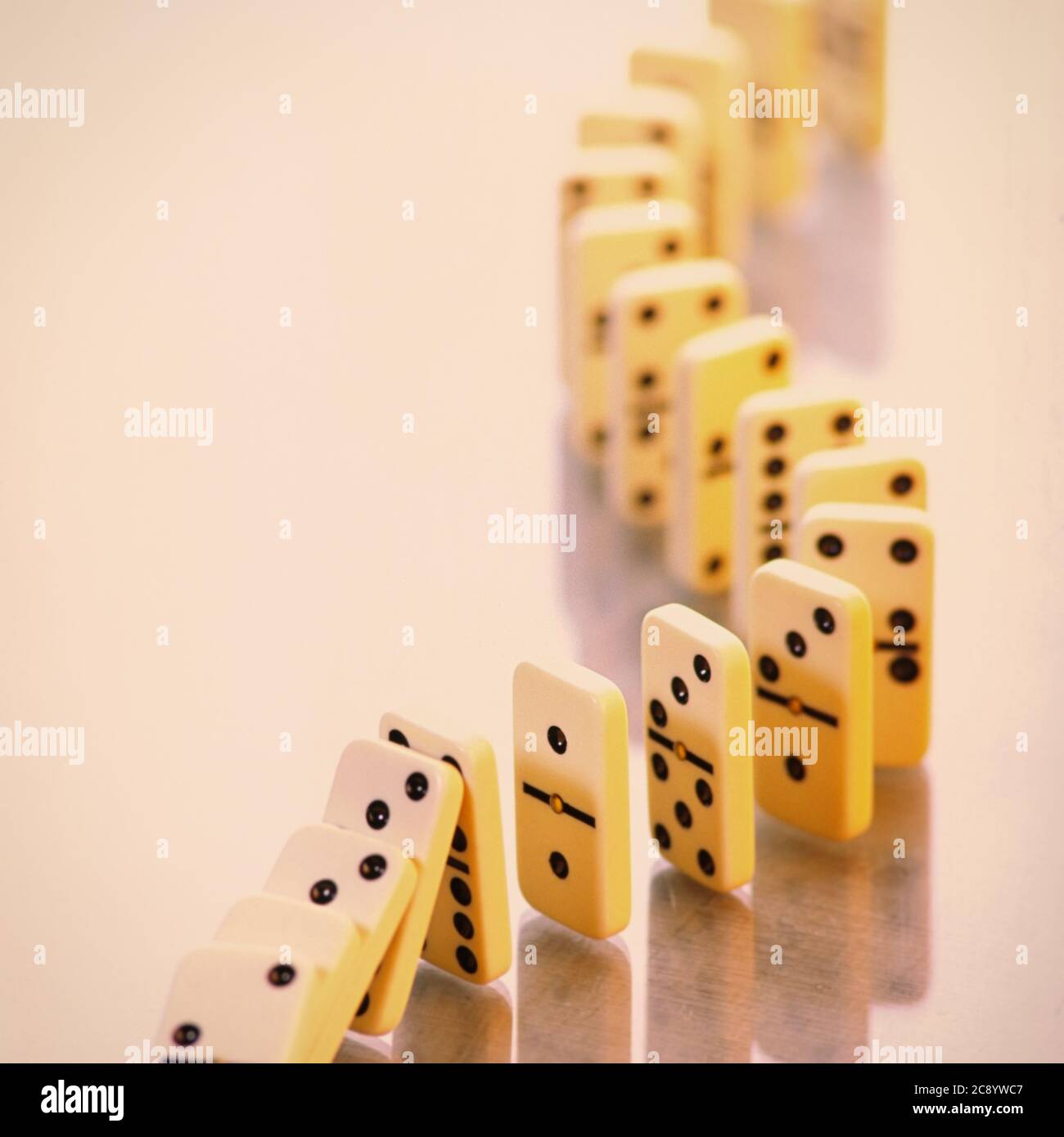 Domino Silhouette High Resolution Stock Photography and Images - Alamy