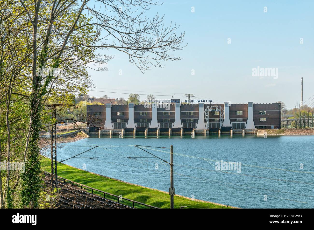 Niederwartha pumped storage plant near Dresden, Saxony, Germany Stock ...