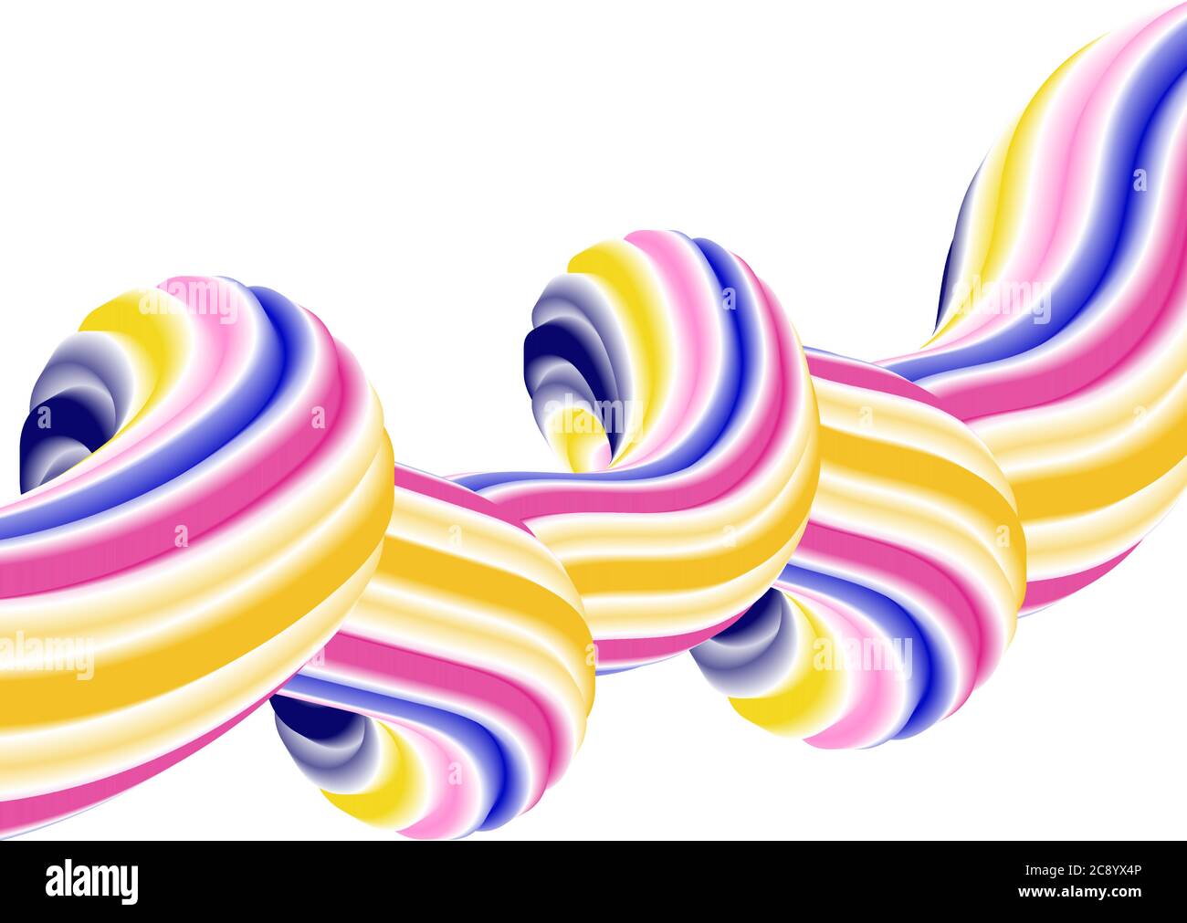 Decorative abstract color wave background design. A smooth whirlwind ...