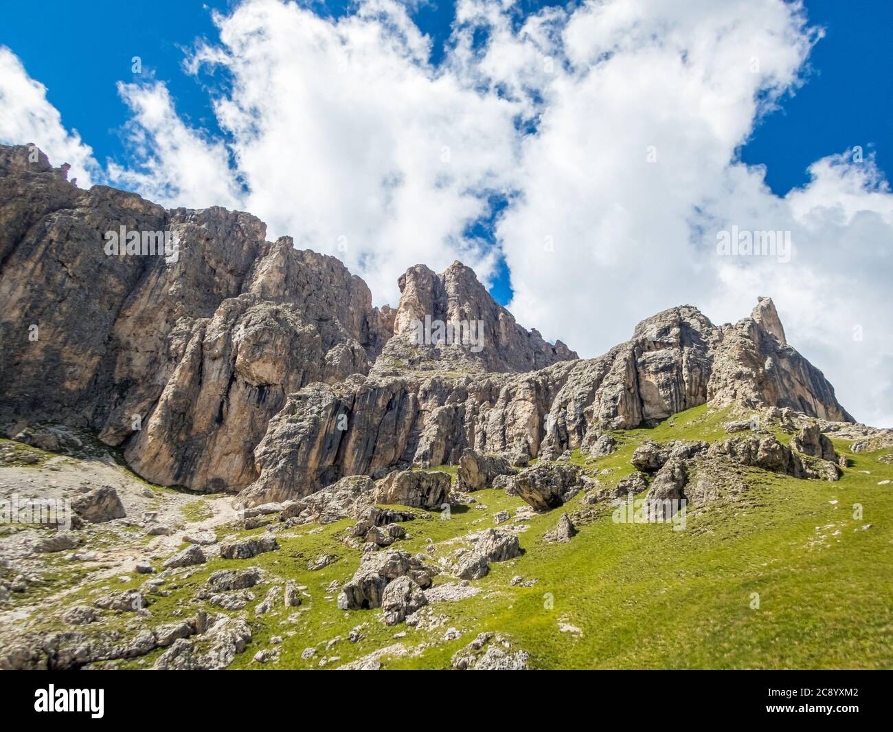 Climbing on the Rotwand and Masare via ferrata in the rose garden in ...