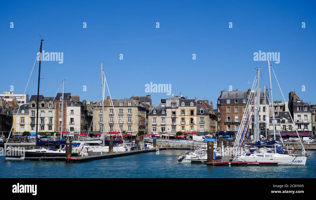 Sailing harbor, Dieppe, Seine-Maritime, Normandy, France Stock Photo ...