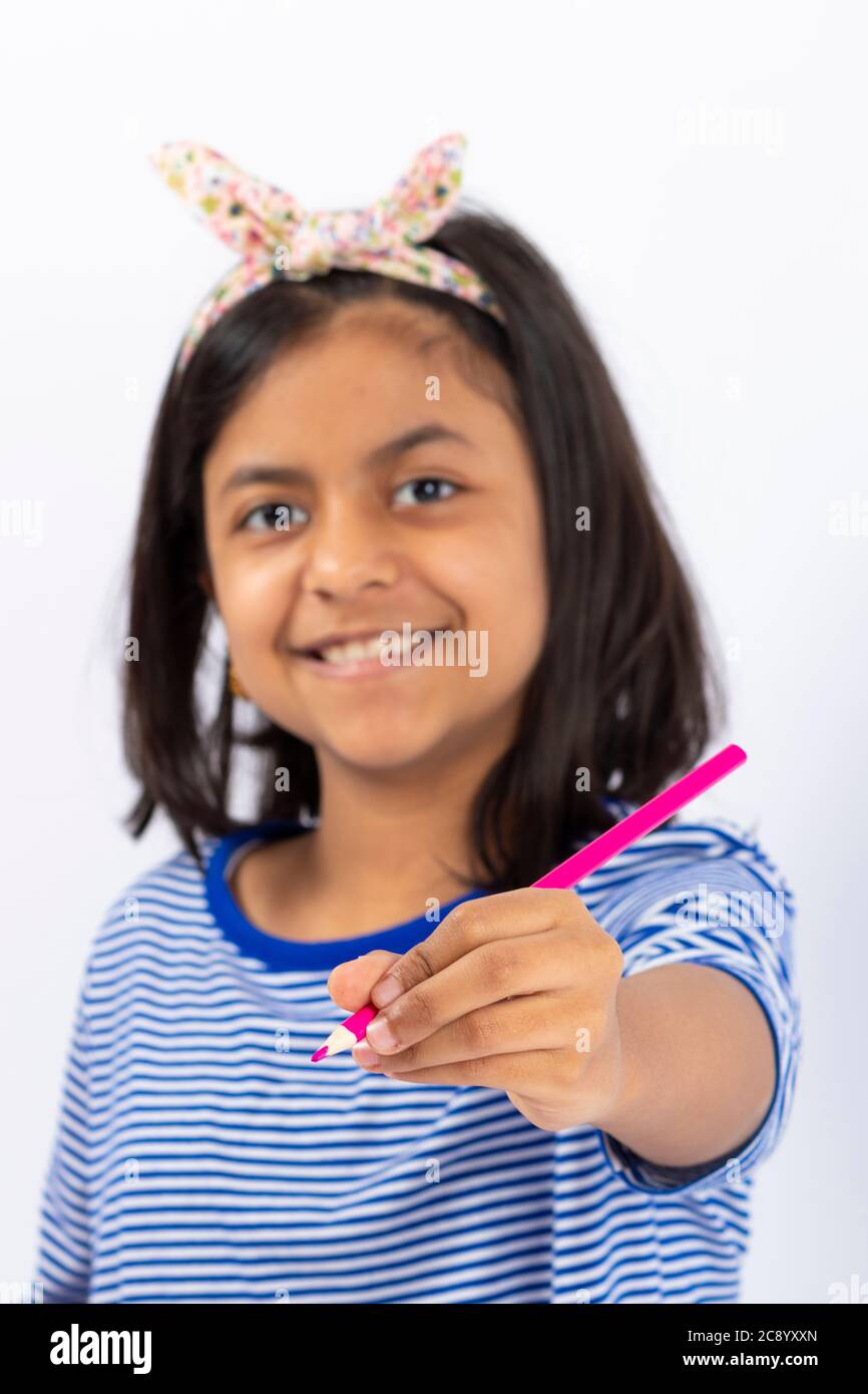 Left Hand Writing Girl