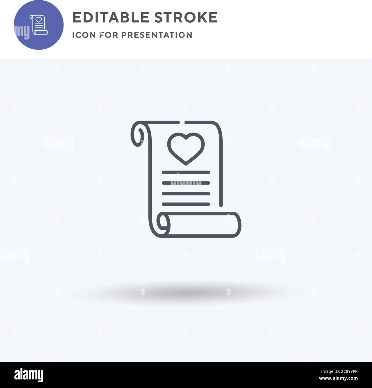 Marriage Vows icon vector, filled flat sign, solid pictogram isolated ...