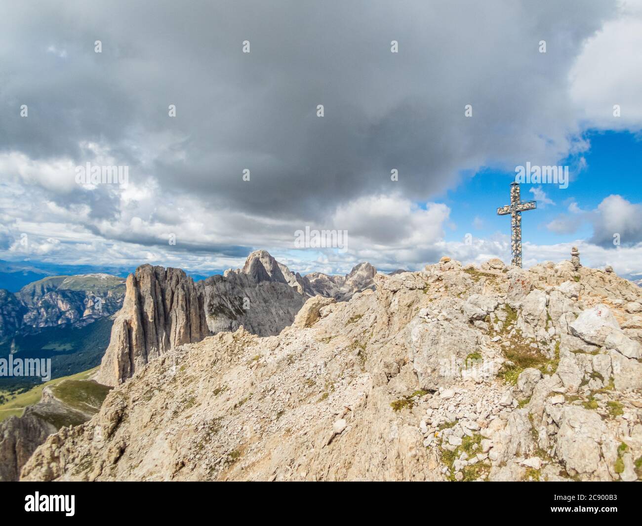 Climbing on the Rotwand and Masare via ferrata in the rose garden in ...