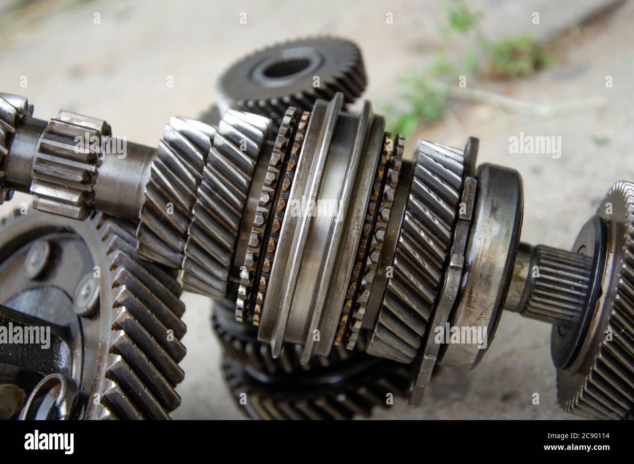 Transmission gearbox parts car hi-res stock photography and images - Alamy