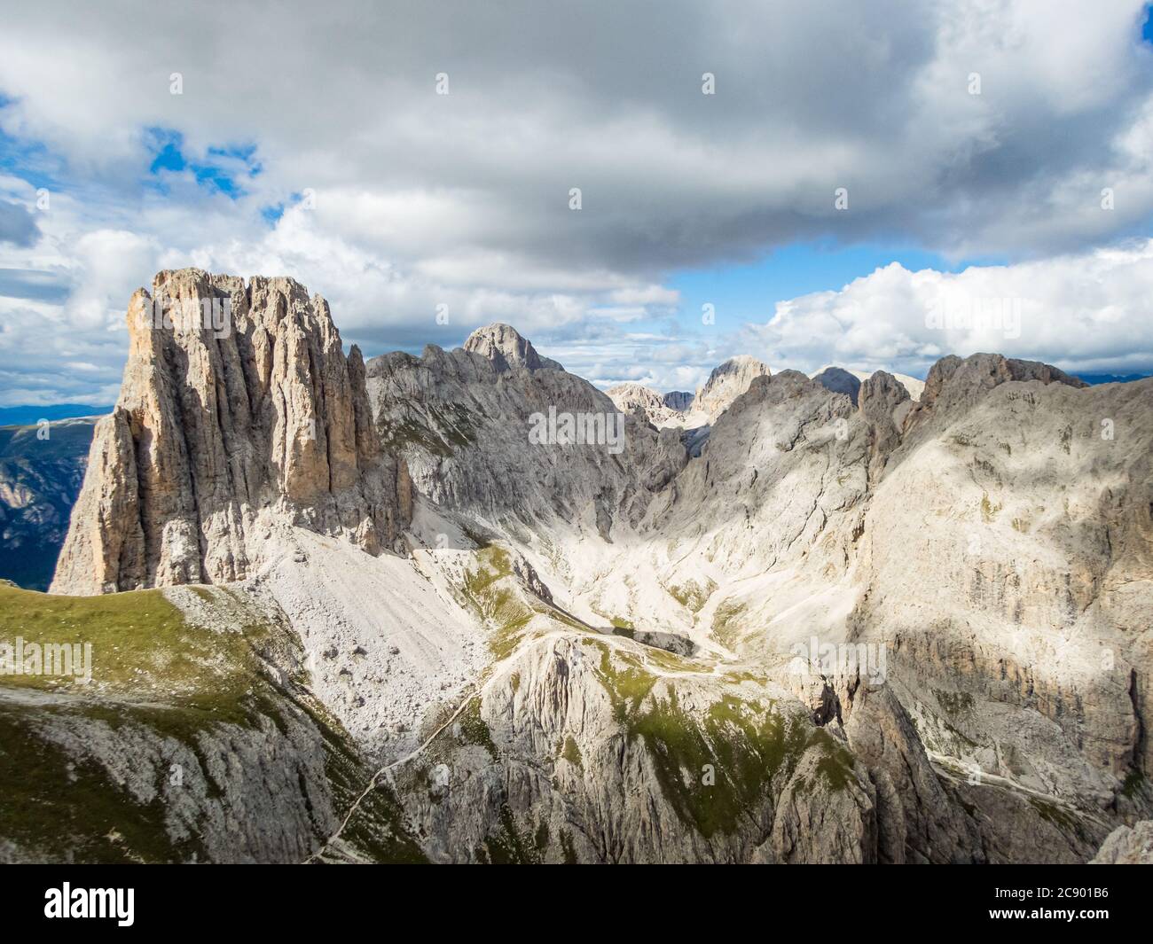 Climbing on the Rotwand and Masare via ferrata in the rose garden in ...