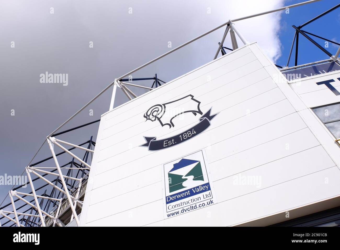 Derby county logo hi-res stock photography and images - Alamy