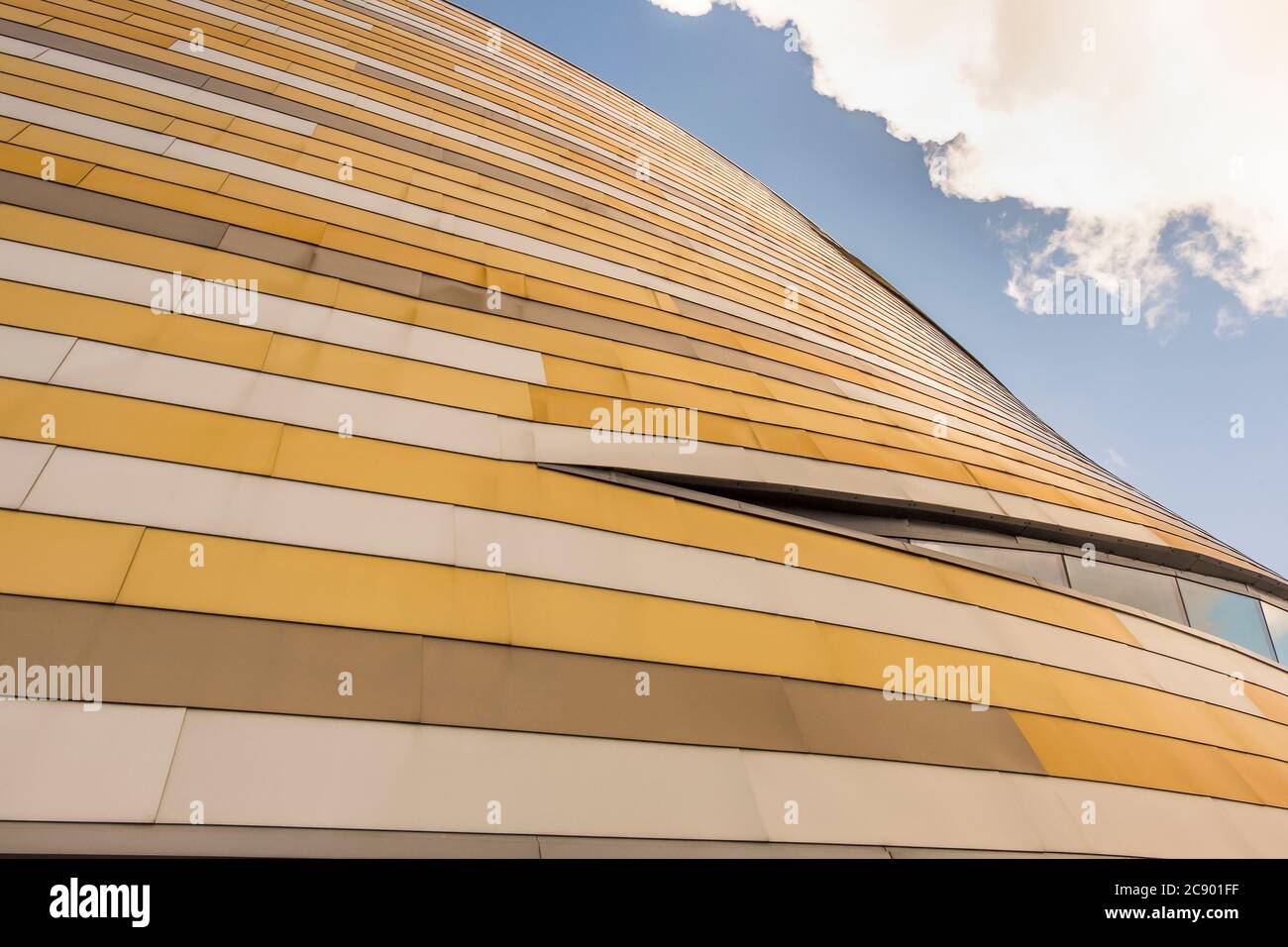 Modern design sports stadium Stock Photo - Alamy