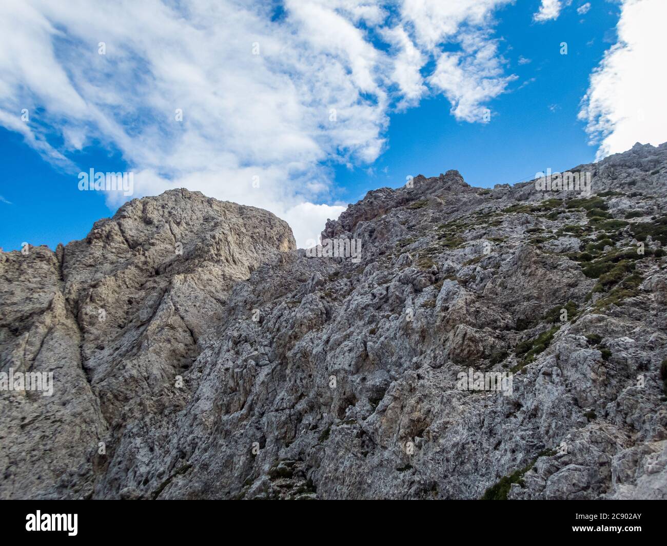 Climbing on the Rotwand and Masare via ferrata in the rose garden in ...