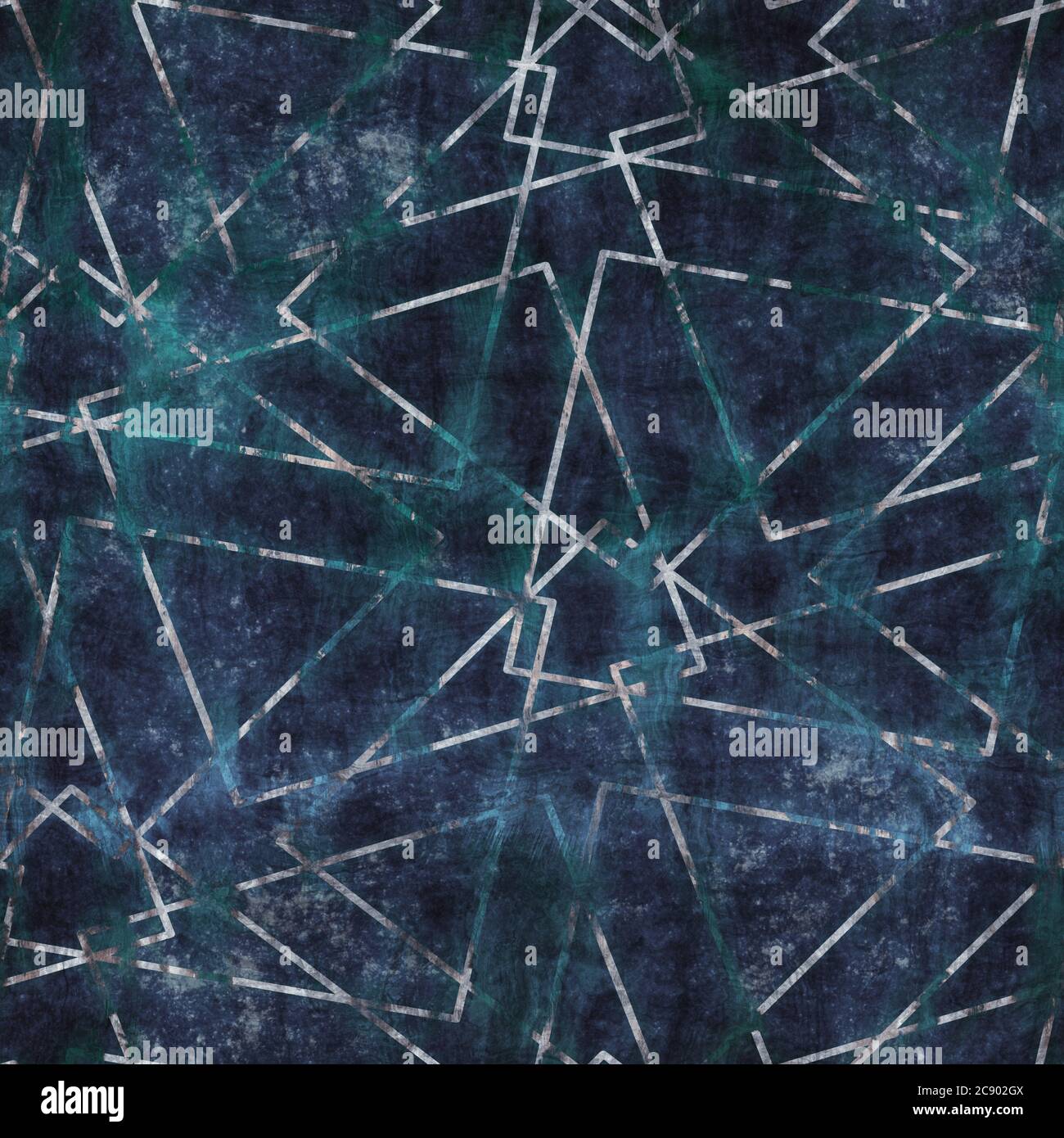 Seamless blue texture grungy repeat pattern swatch Stock Photo - Alamy